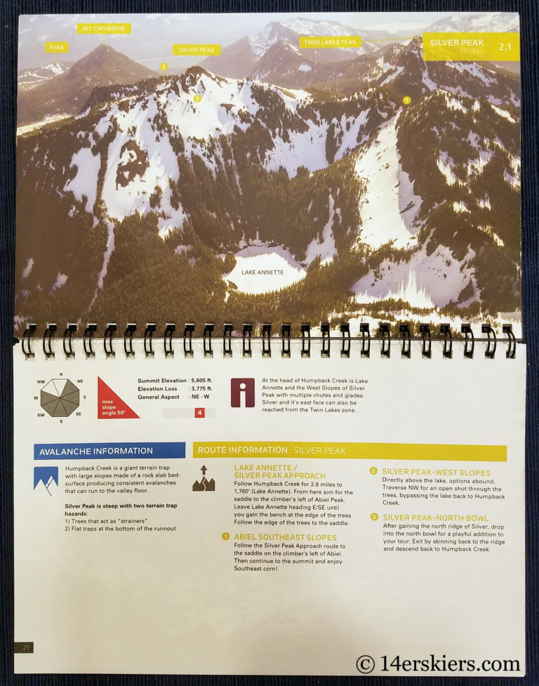 Review: Snoqualmie Pass, Washington Off-Piste Ski Atlas - 14erskiers.com